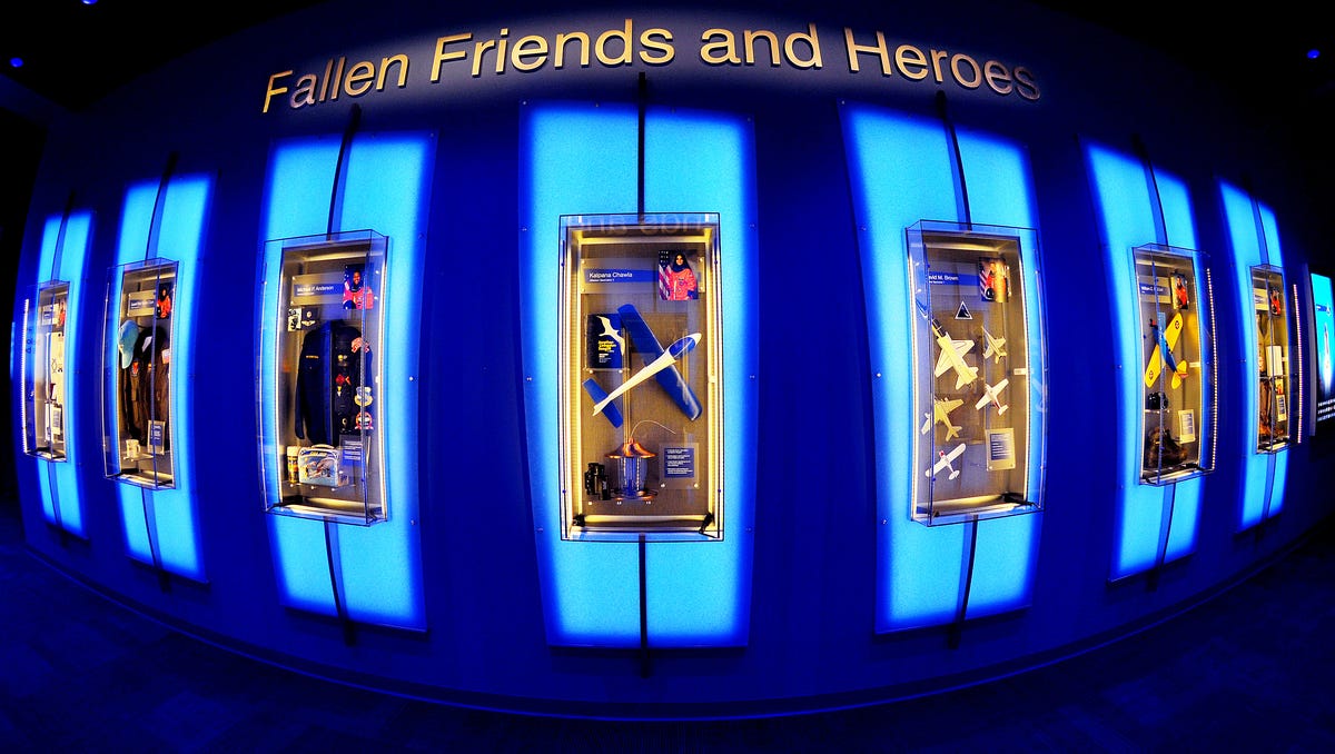 Photos: 'Forever Remembered' exhibit at Kennedy Space Center
