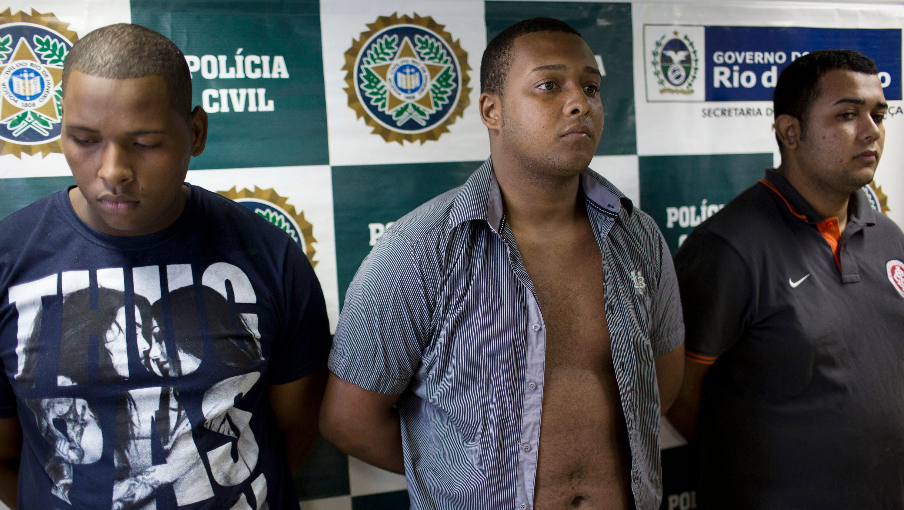 Three sentenced in Brazil gang rape of American