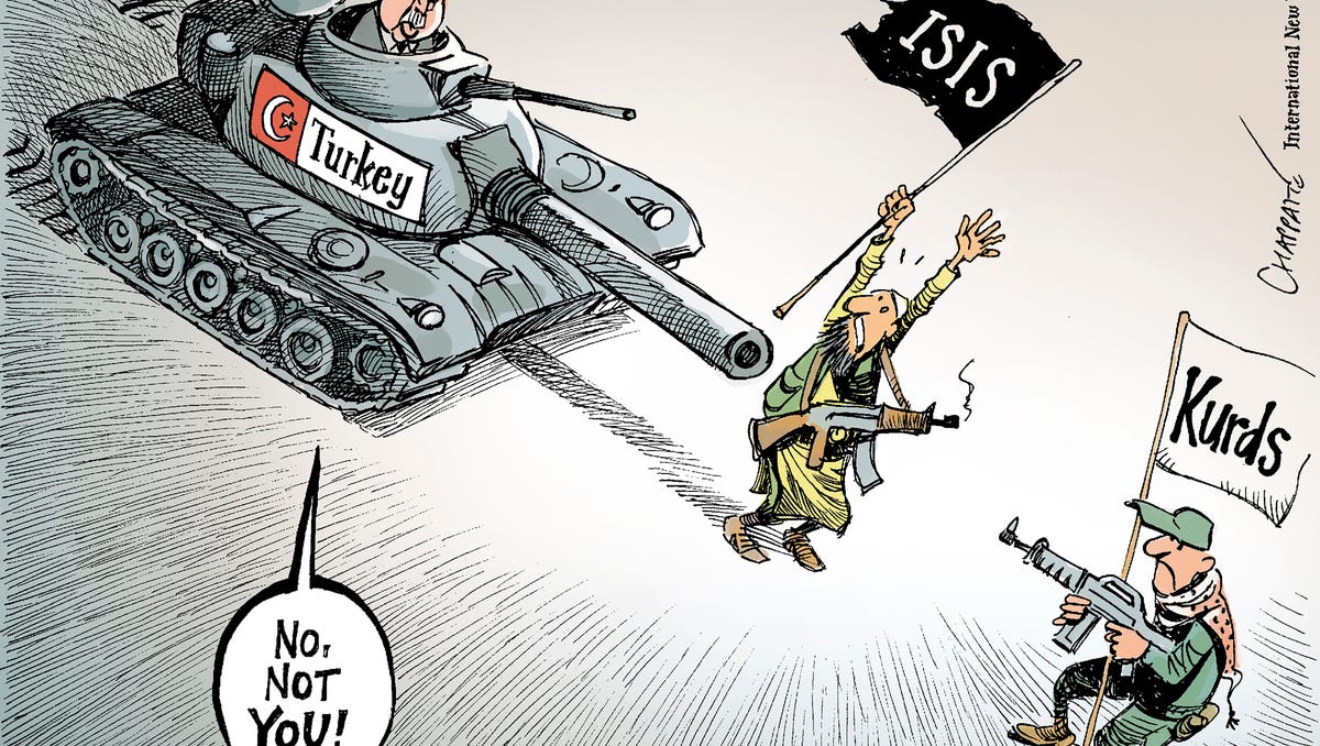 Editorial cartoons: Turkey