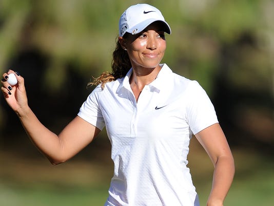 Cheyenne Woods one round from win at Australian Masters