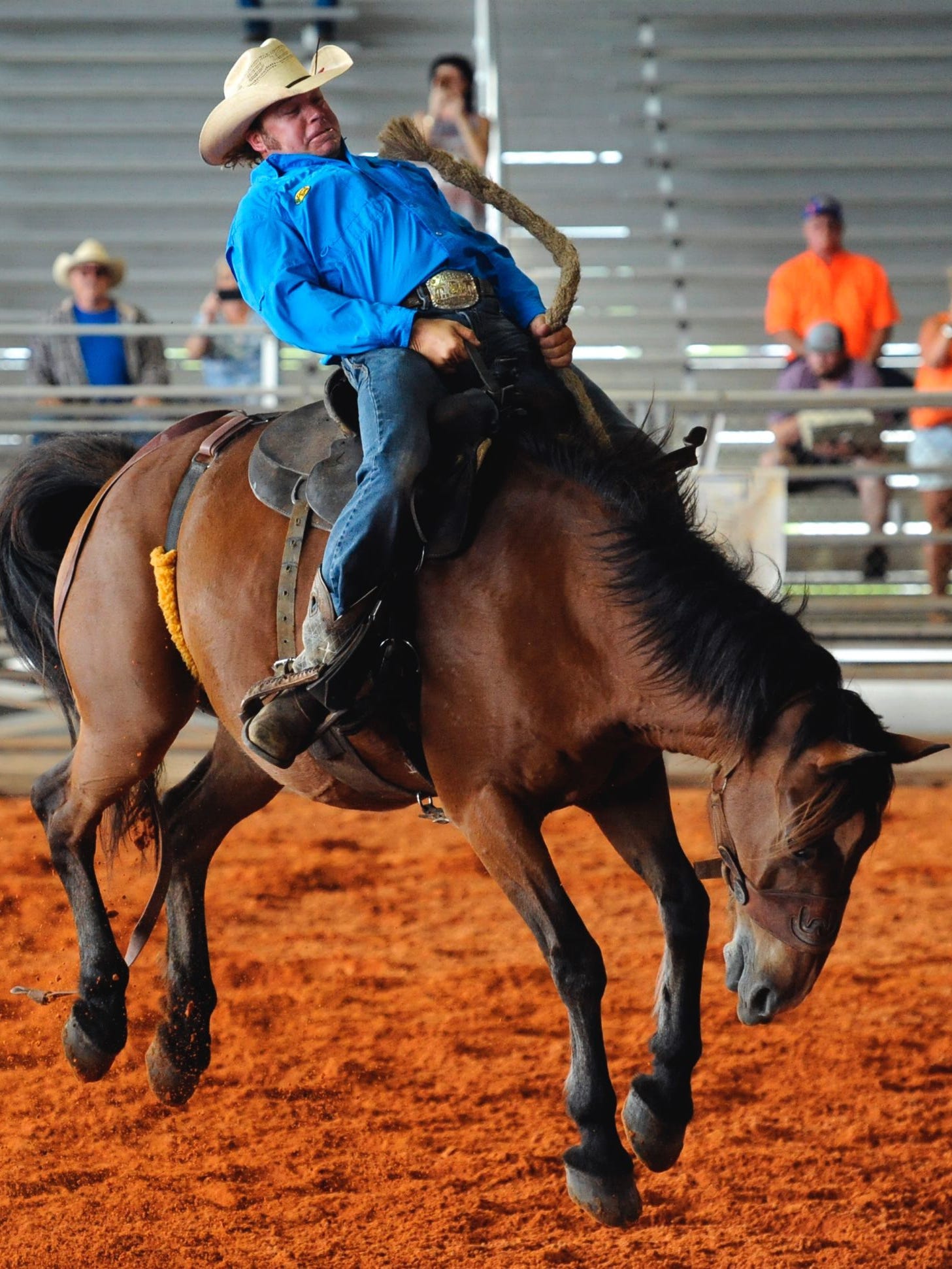 Adams Ranch State Qualifying Genuine Ranch Rodeo showcases cowboy lifestyle