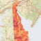 MAP: Incidence of cancer across Delaware