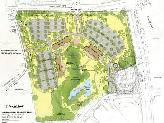 Wilmington University Dover Campus Map - United States Map