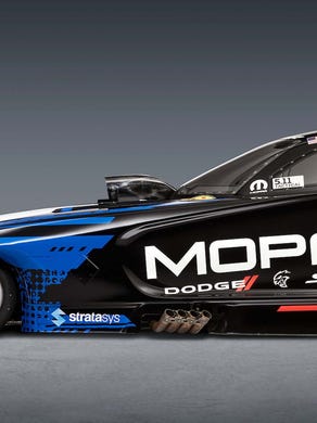 Charger Hellcat births 10,000-hp Funny Car dragster