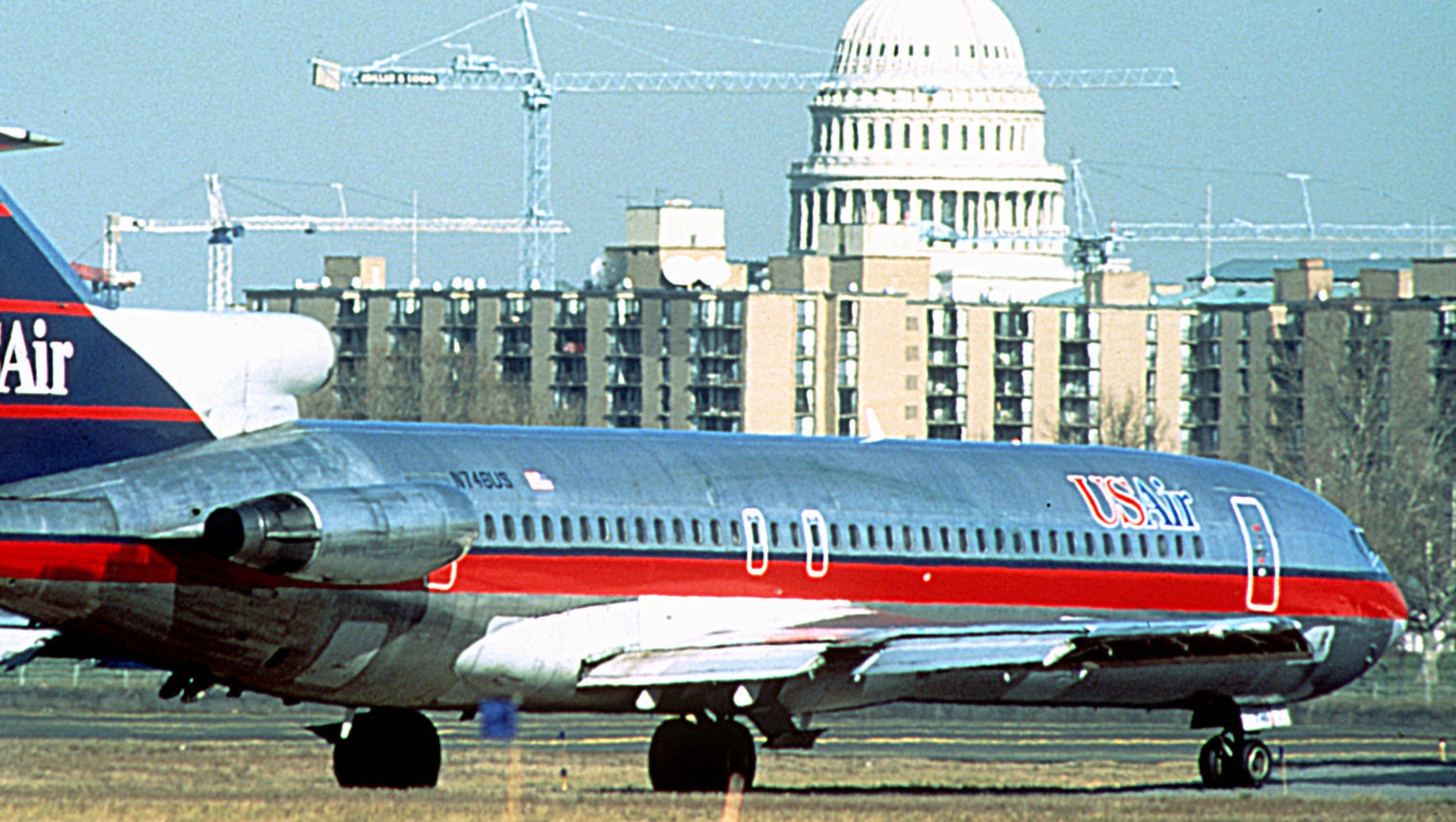 A look at some of US Airways' airplane liveries from the past 35 years