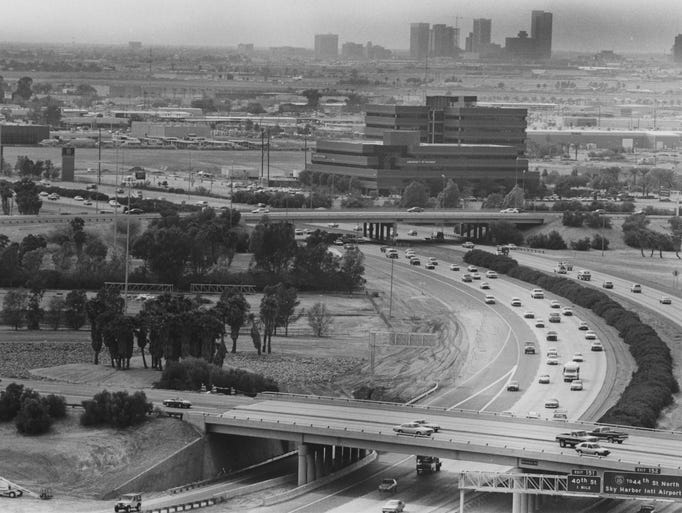 Phoenix-area freeway history
