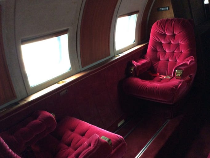 Elvis Presley's 1962 Lockheed Jetstar L-1329 jet is up for auction