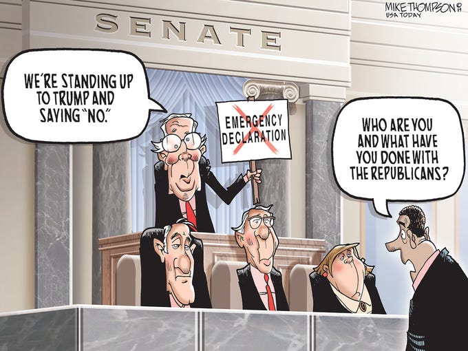Editorial cartoons on Congress
