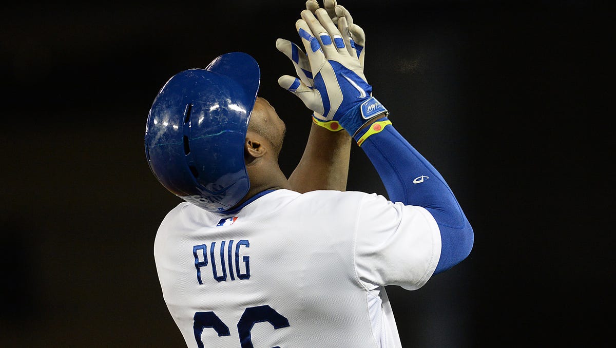 Puig-mania: Yasiel Puig hits L.A.