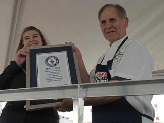 Chef John Folse sets Guinness gumbo record in Shreveport