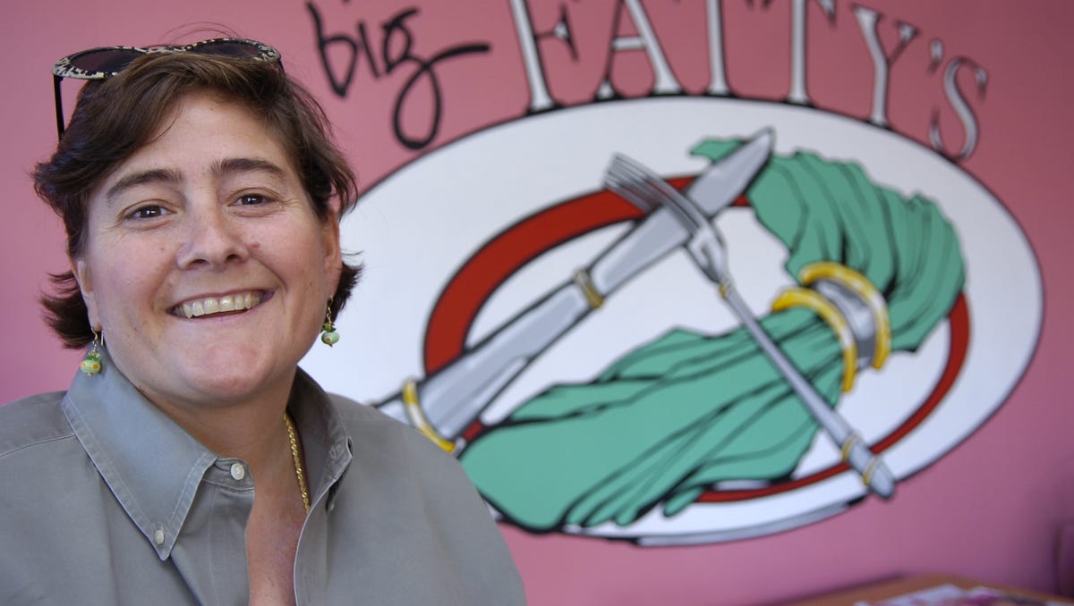 Scenes from Lisa Jean's Big Fatty's Catering Kitchen over the years