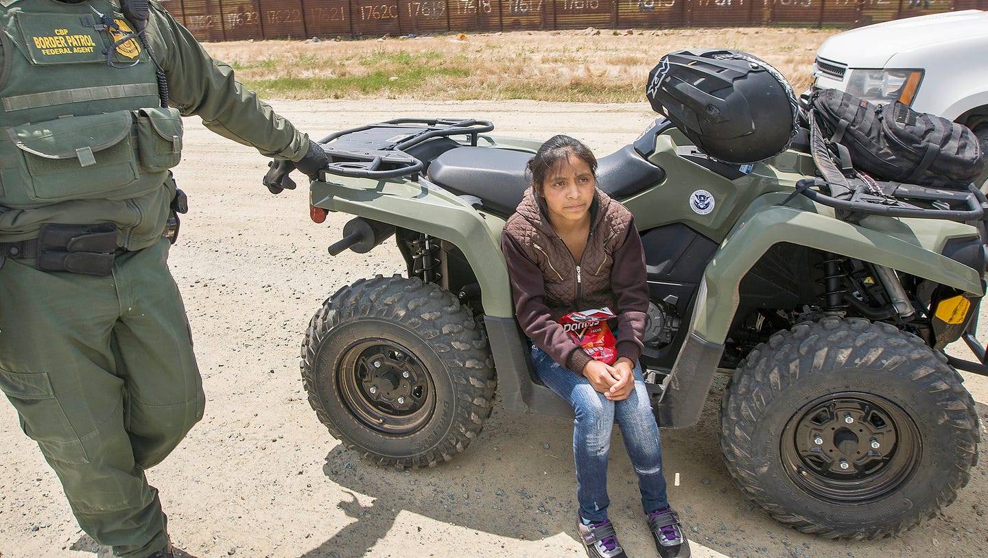 A human smuggler, and the wall that will make him rich