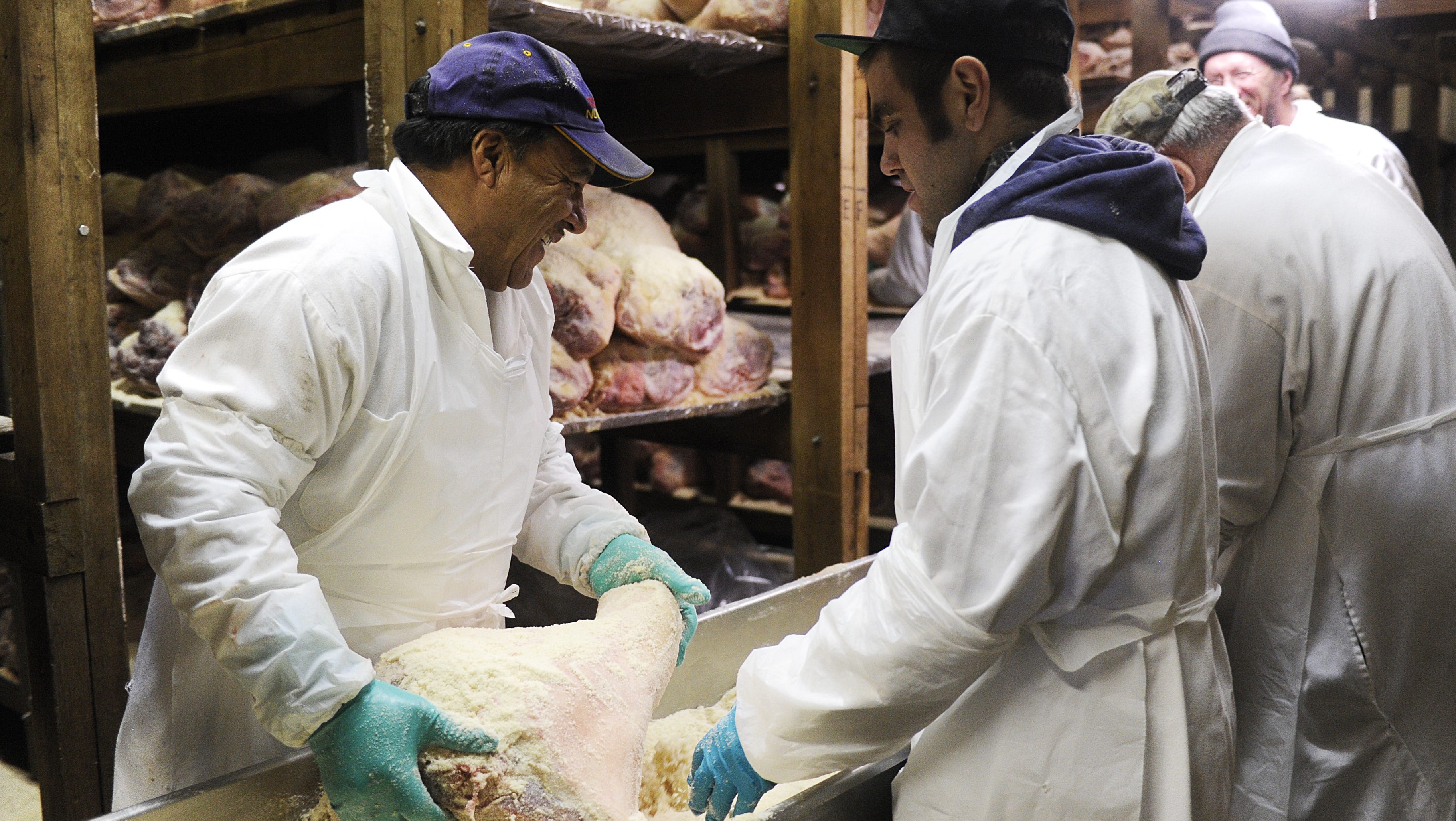 The making of country ham