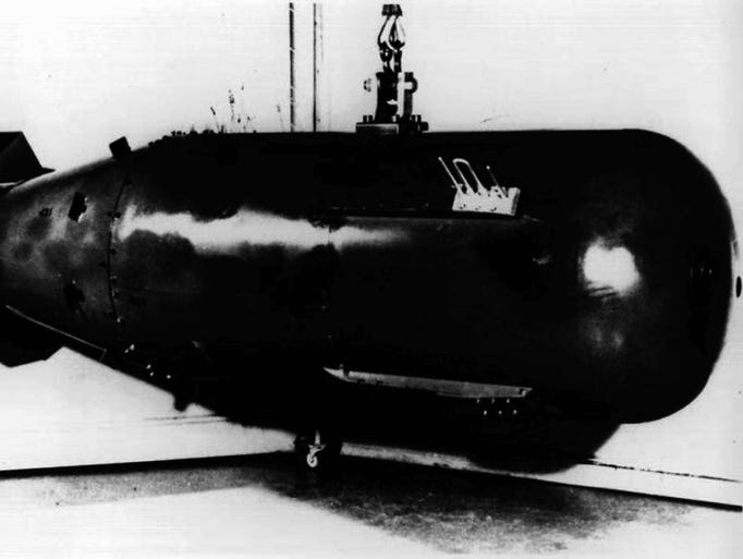 Looking at atomic bombing of Hiroshima