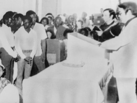 Jonestown Massacre remains found in Del. funeral home