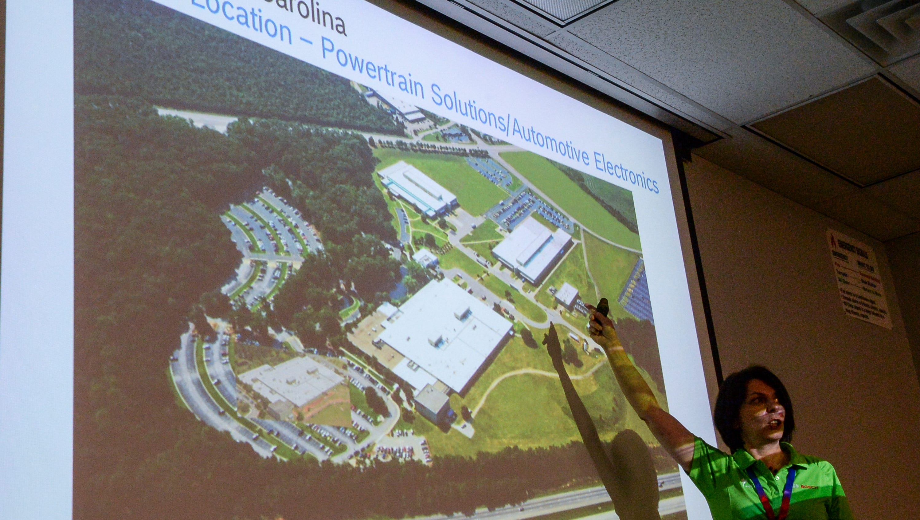 Bosch puts high-tech Anderson plant on young female radar screens