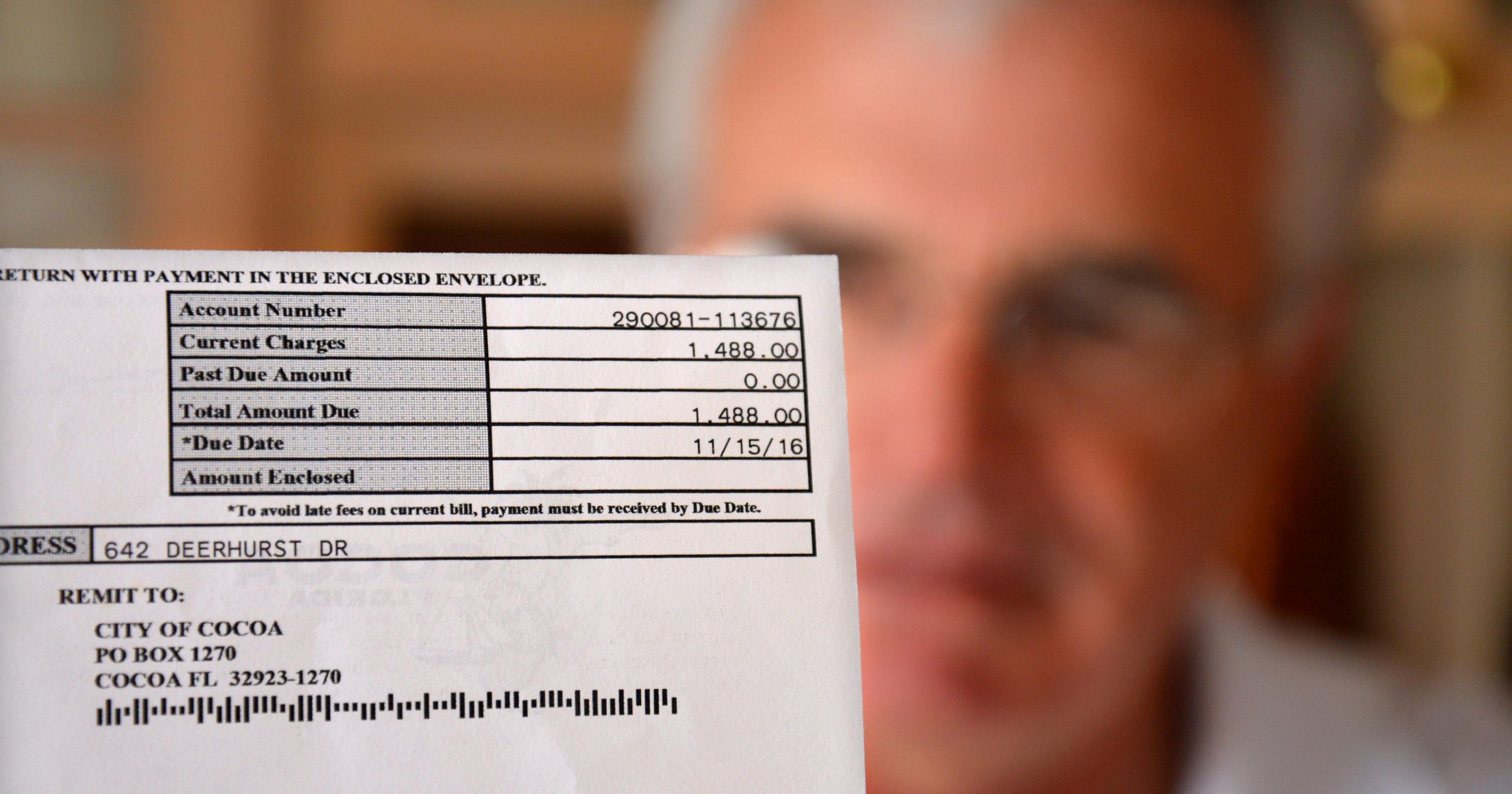 Sky high Water Bill You Have Options