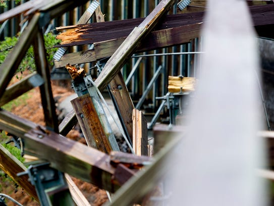 Flume doom? Repair work begins on century-old flume on Ocoee River