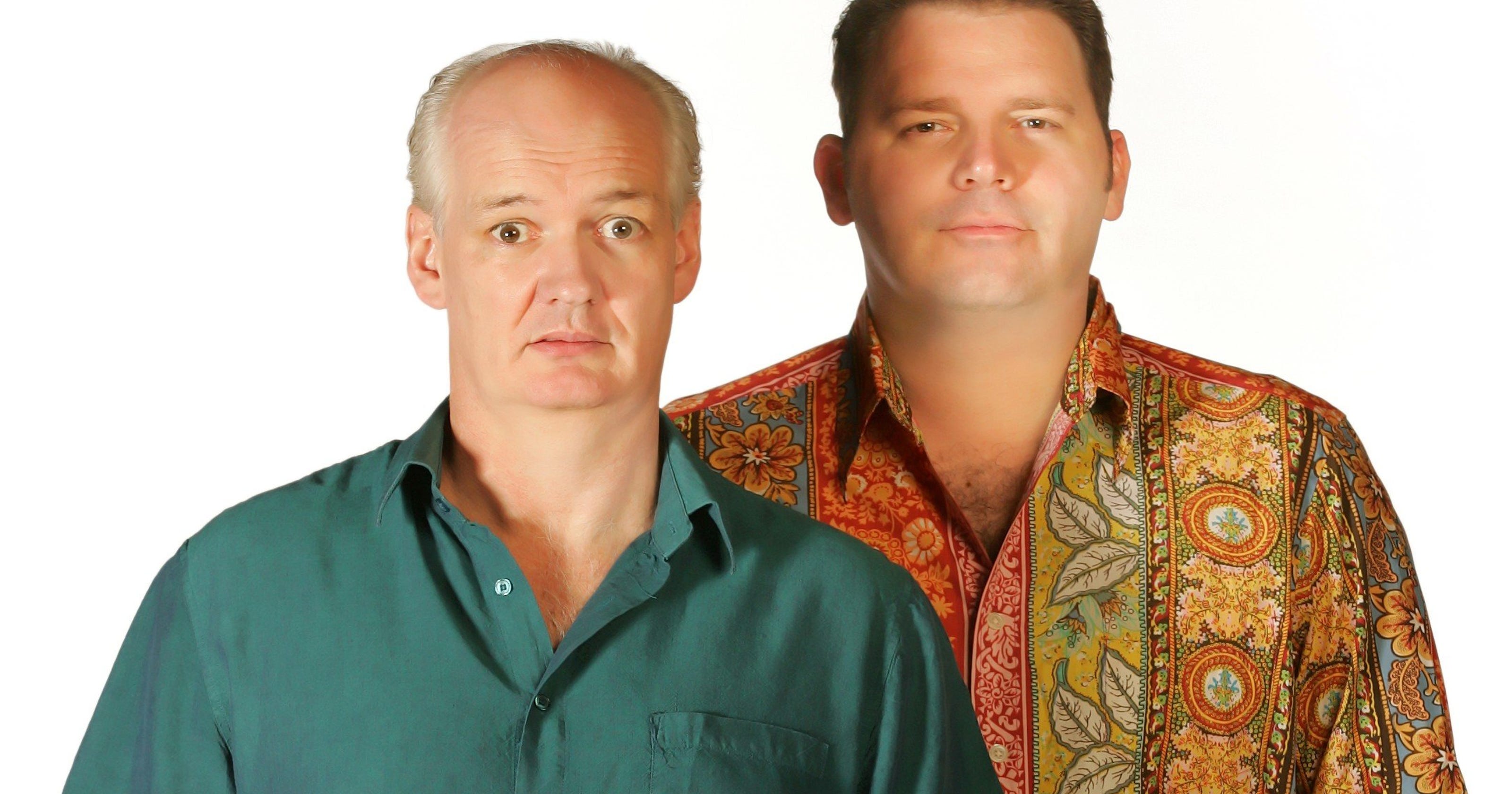Colin Mochrie and Brad Sherwood at the Count Basie