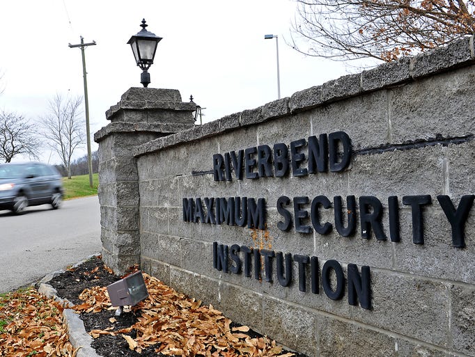 Execution chamber at Riverbend Maximum Security Institution