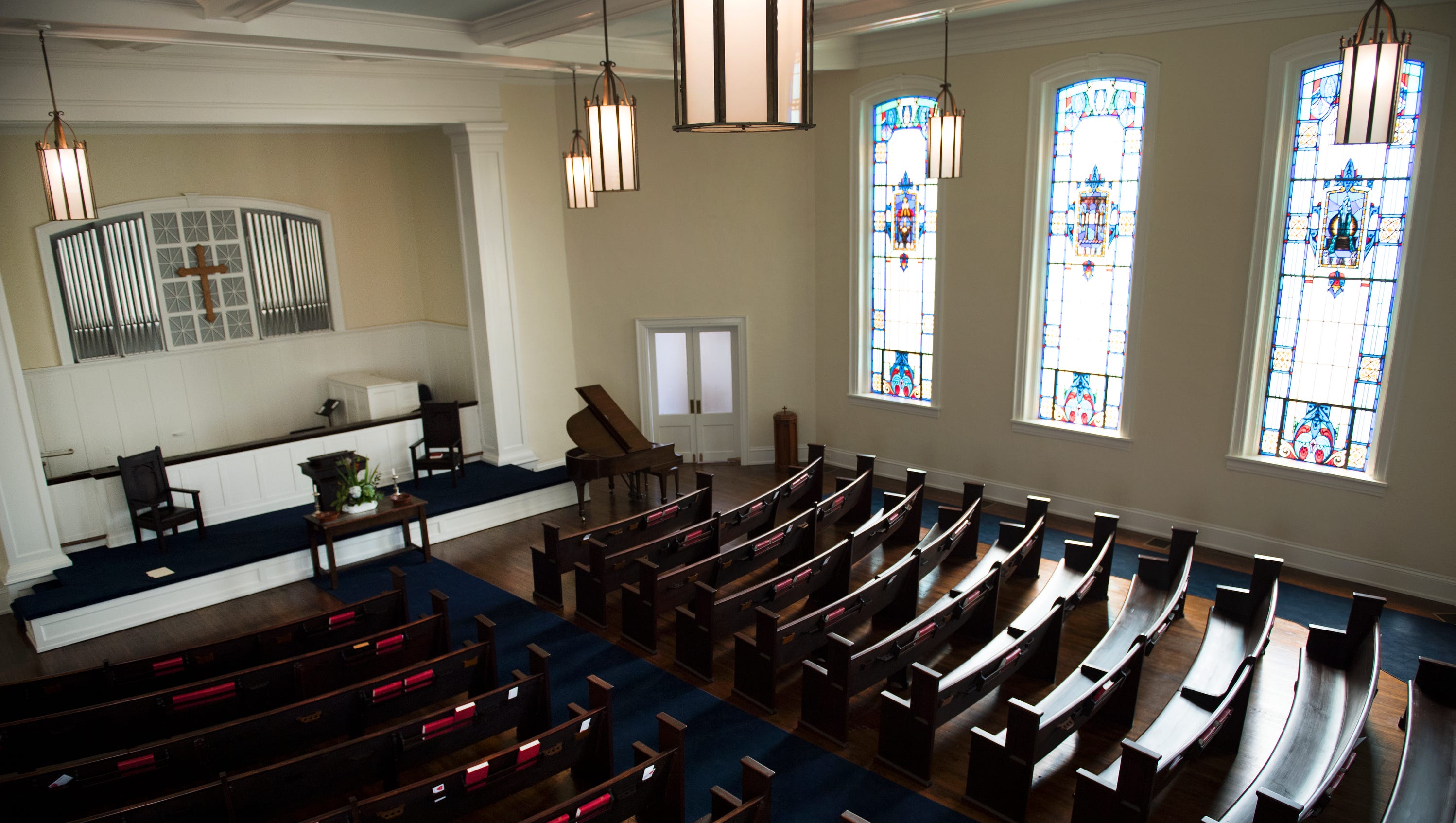 Members of Trinity Church of Greenville said they got used to ...