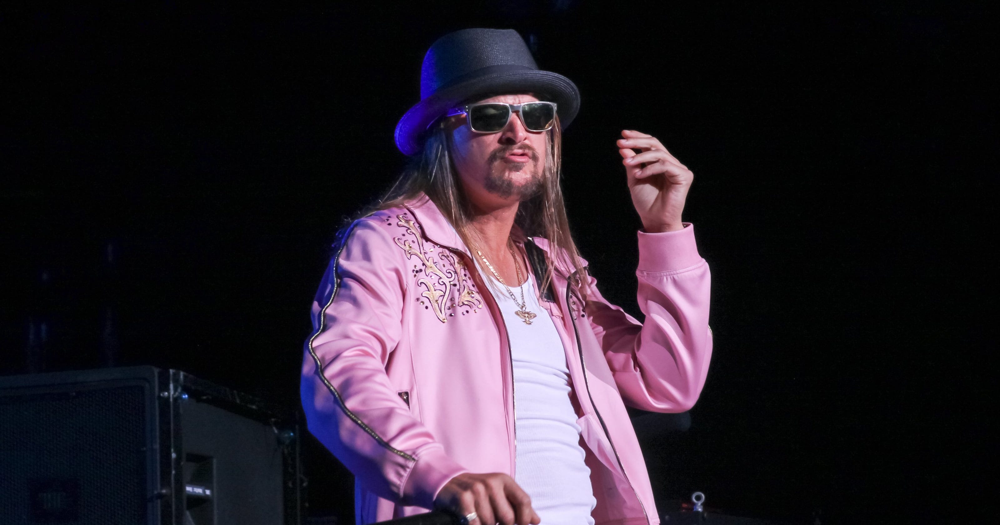 No official announcement of Senate run from Kid Rock at Detroit concert