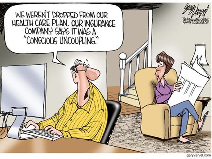 Editorial cartoons on health care