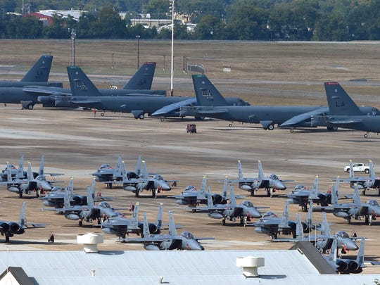 East Coast airmen, aircraft take refuge from Matthew at Barksdale AFB