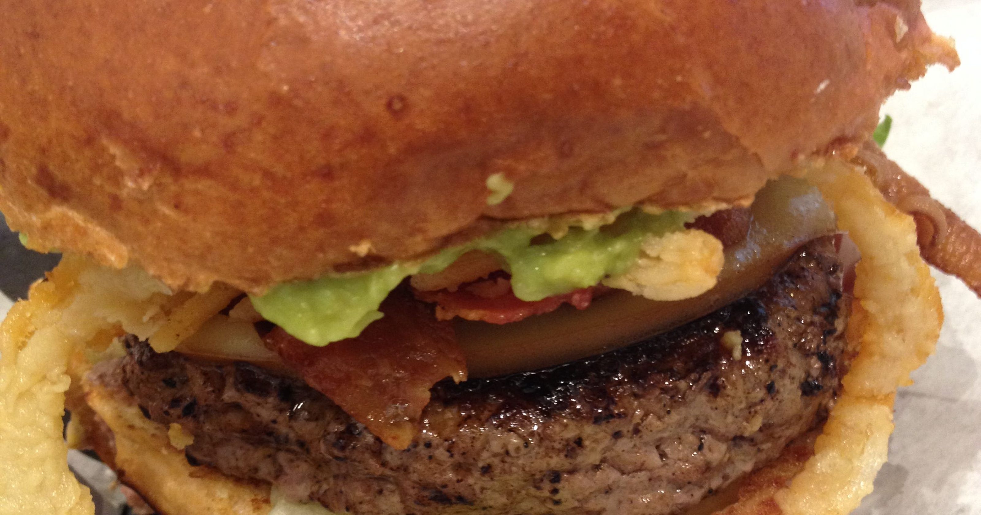 Grab a gourmet burger and a beer at Burger 21