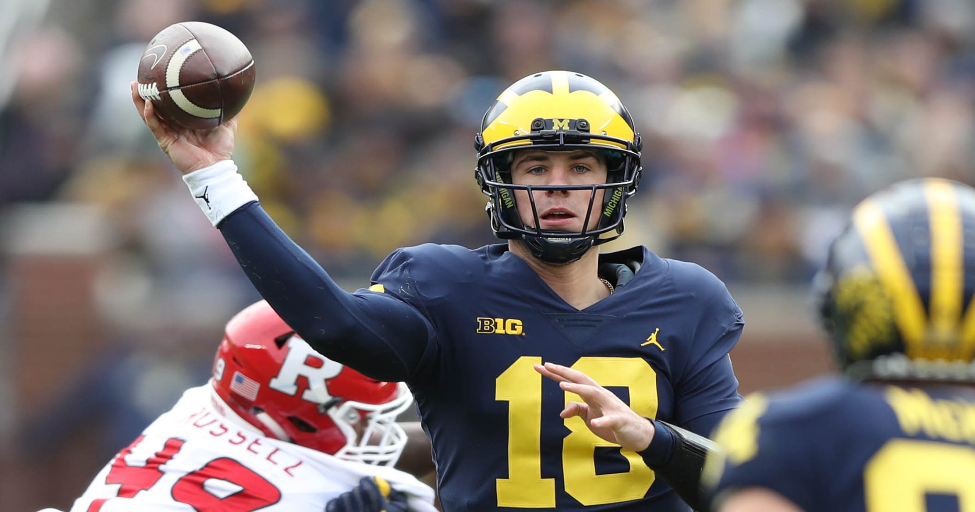 Michigan football's Brandon Peters, Dylan McCaffrey enter QB spotlight