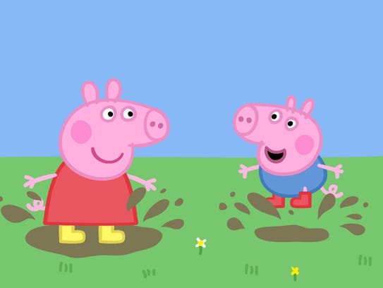 Peppa Pig ready for her live 'Splash'