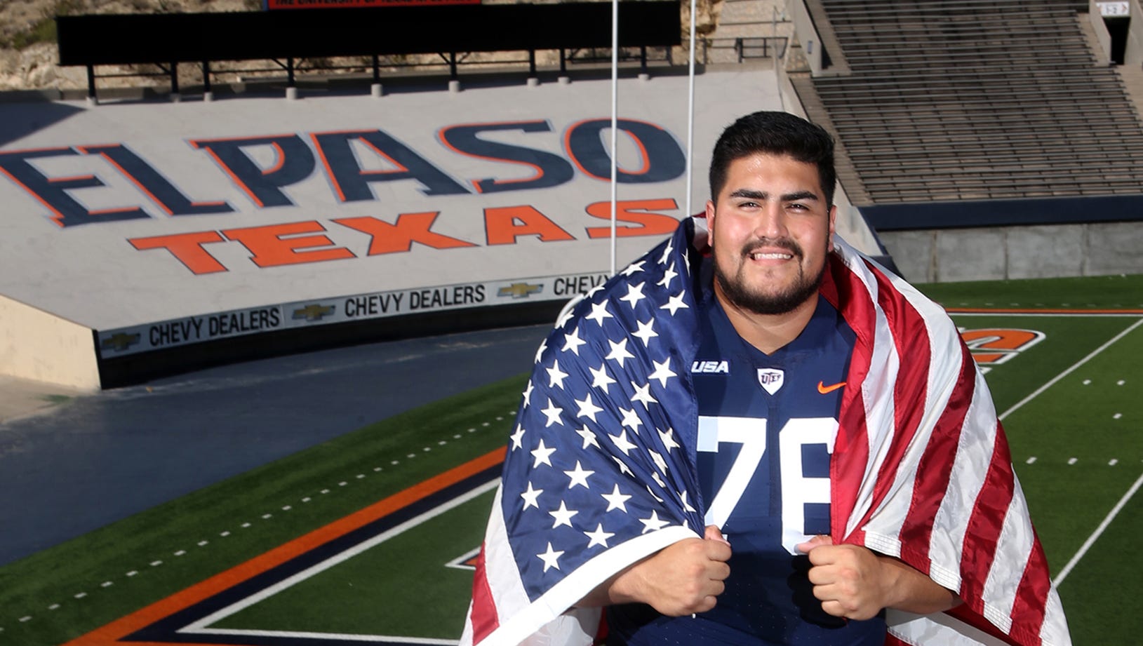 UTEP's Will Hernandez All-American again