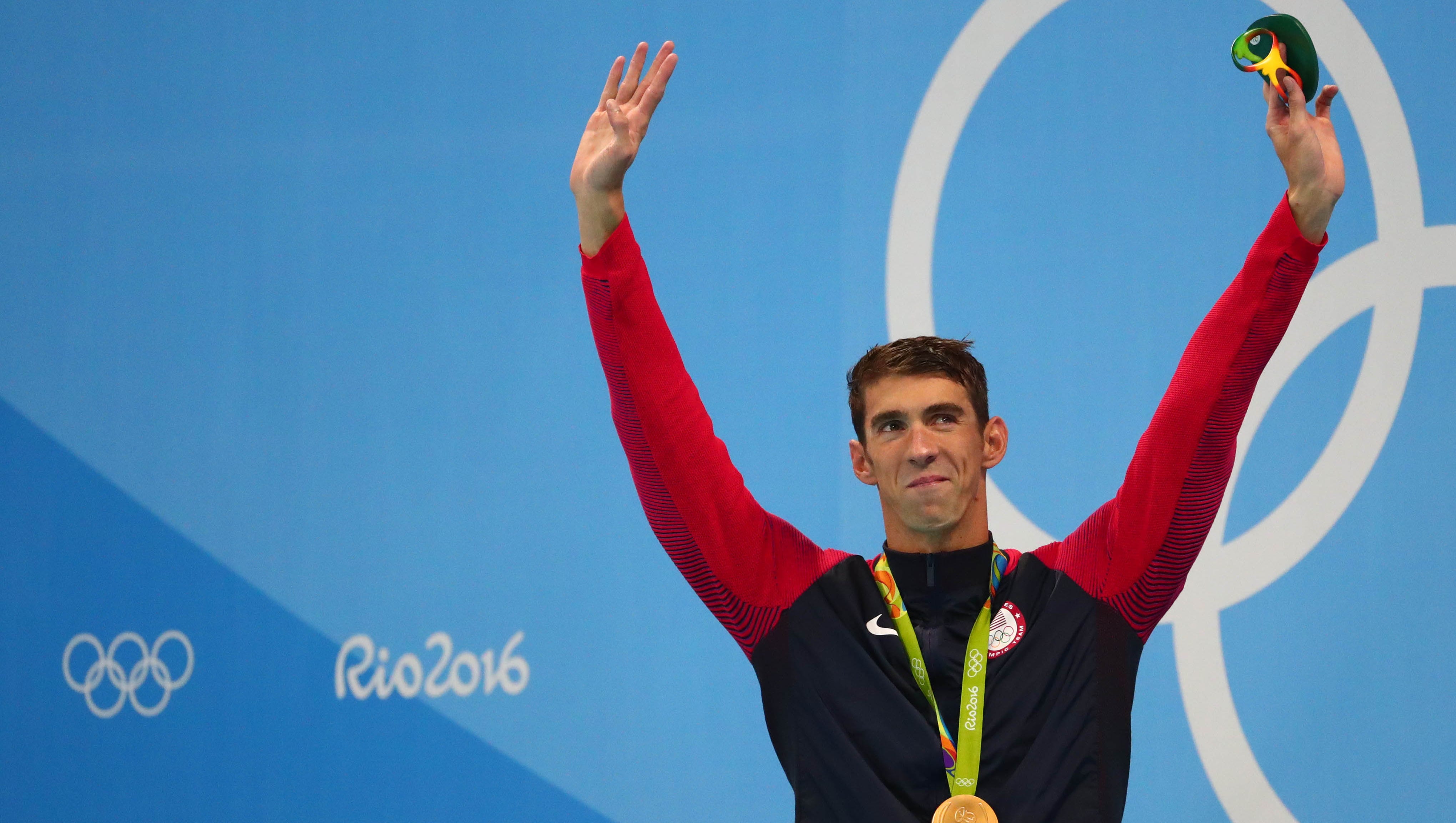 Michael Phelps is in a 'happy place' for Rio