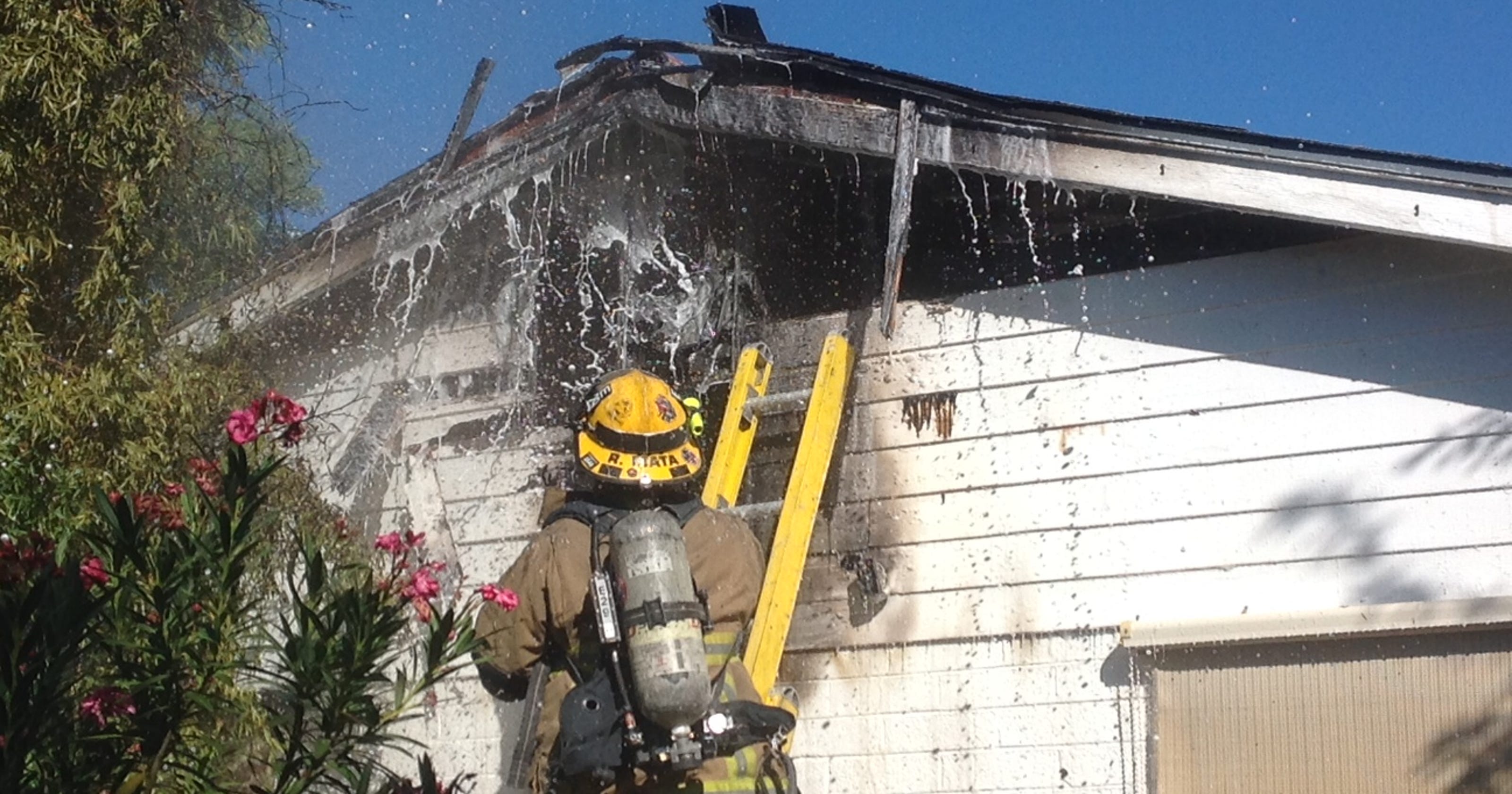 Phoenix attic fire displaces family