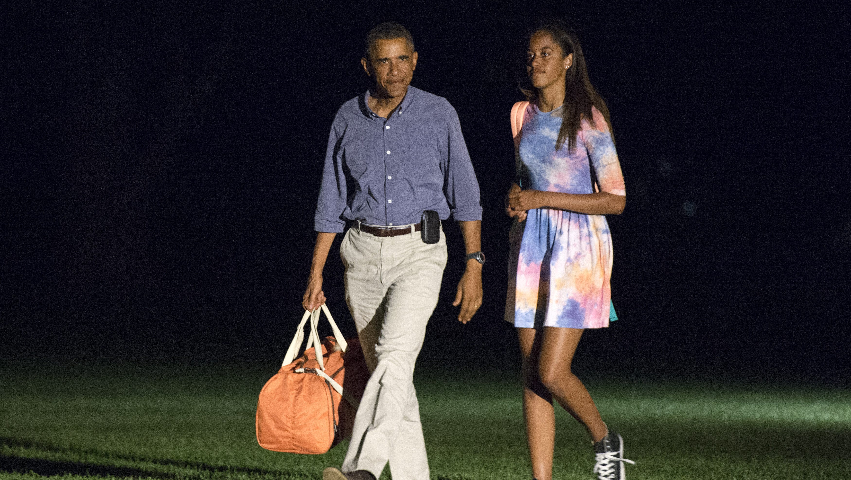 Obama's day: Iraq, Ferguson