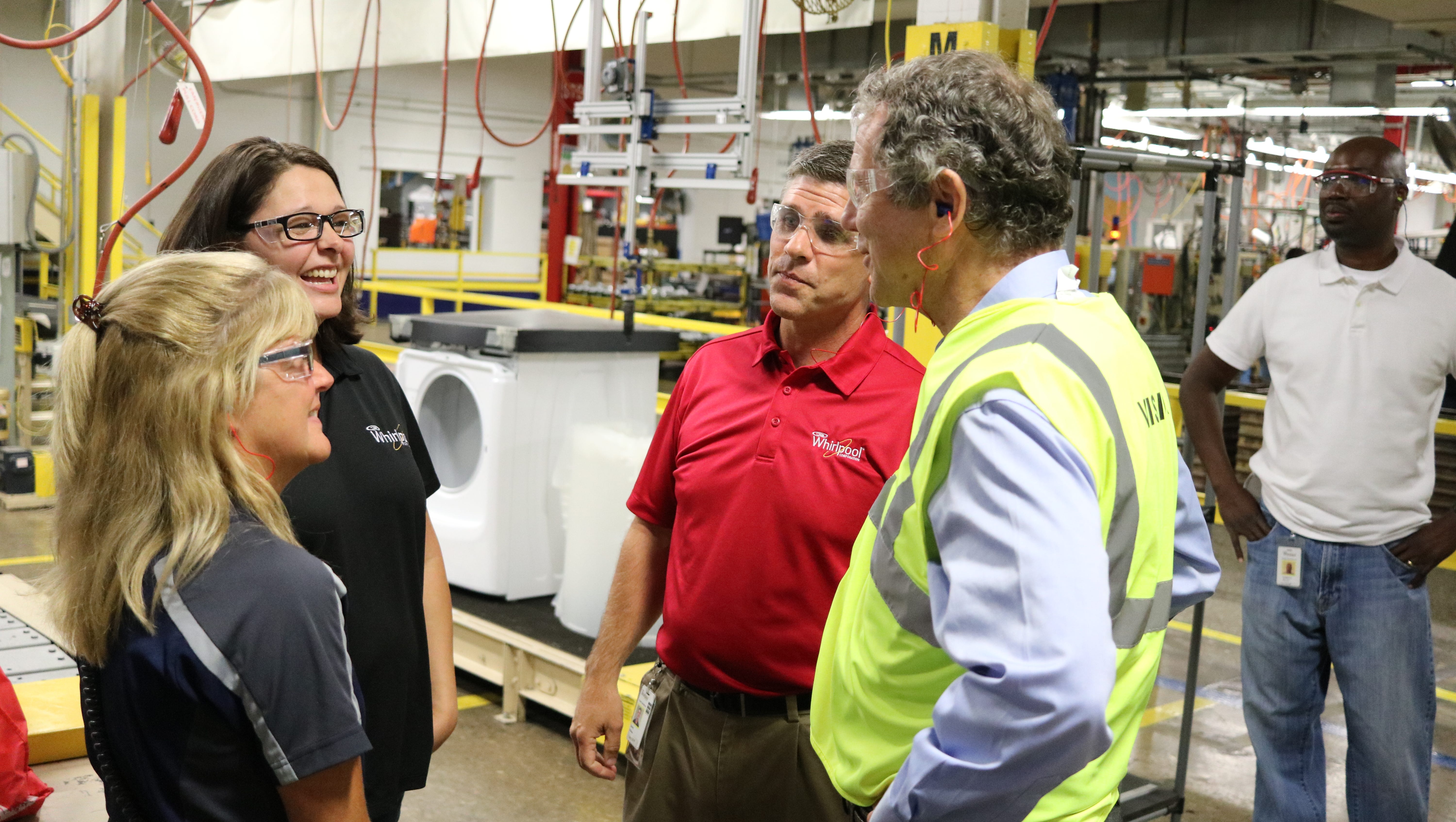 New import tariff brings 200 jobs to Clyde's Whirlpool plant.