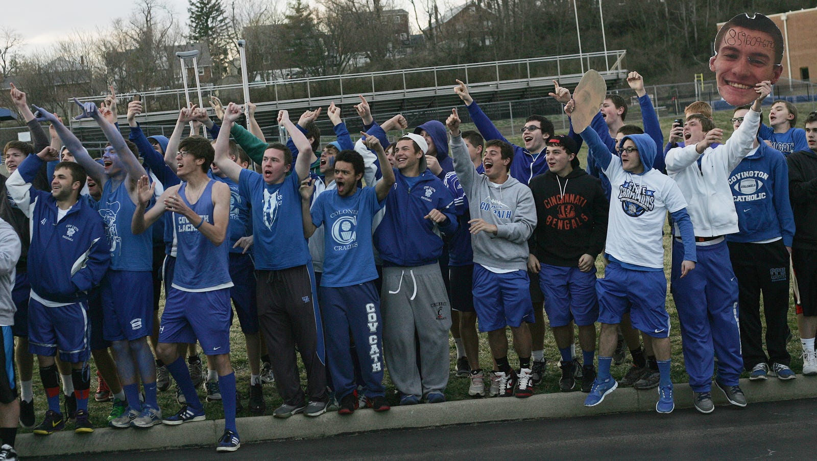 Boisterous CovCath fans did their part