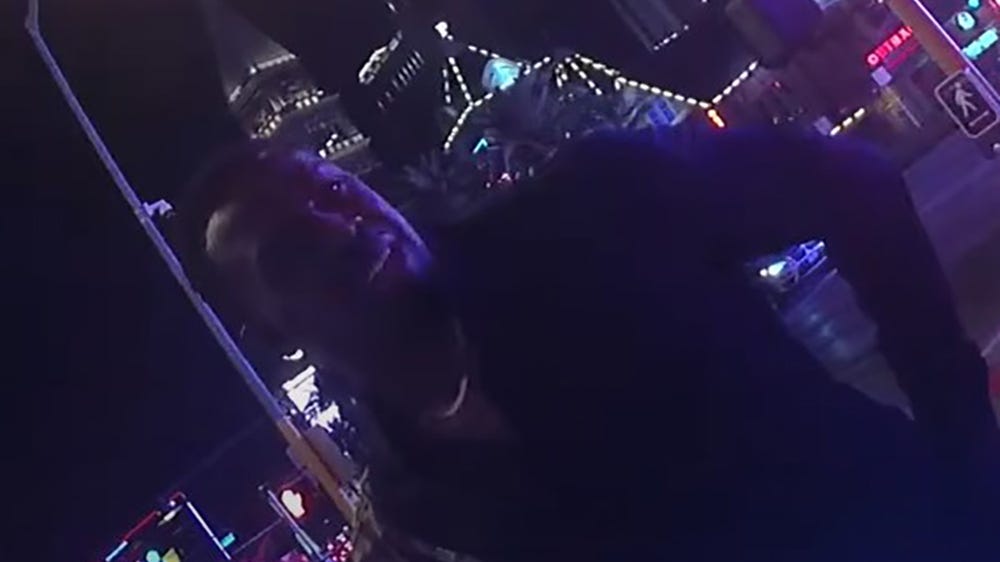 Las Vegas police release arrest footage of ex-UFC champion Jon Jones