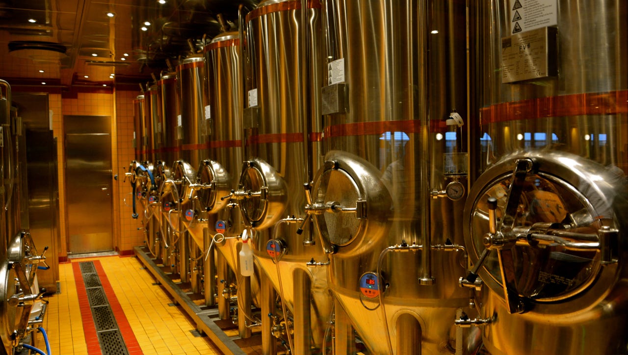 Love craft beer? This new cruise ship has its own brewery!