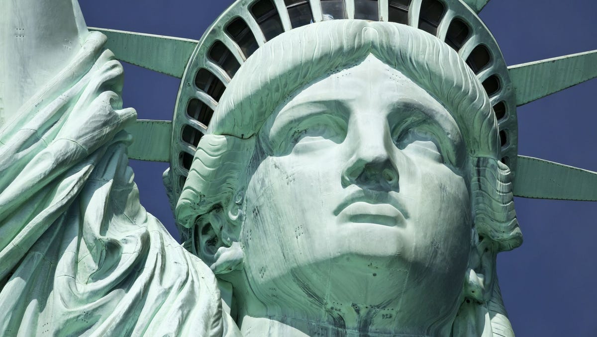 Icon of freedom: The Statue of Liberty