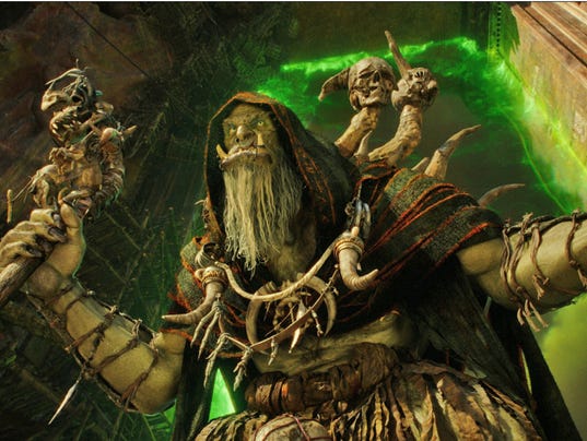 Meet the 'Warcraft' warriors: Daniel Wu conjures orc warlock Gul'dan
