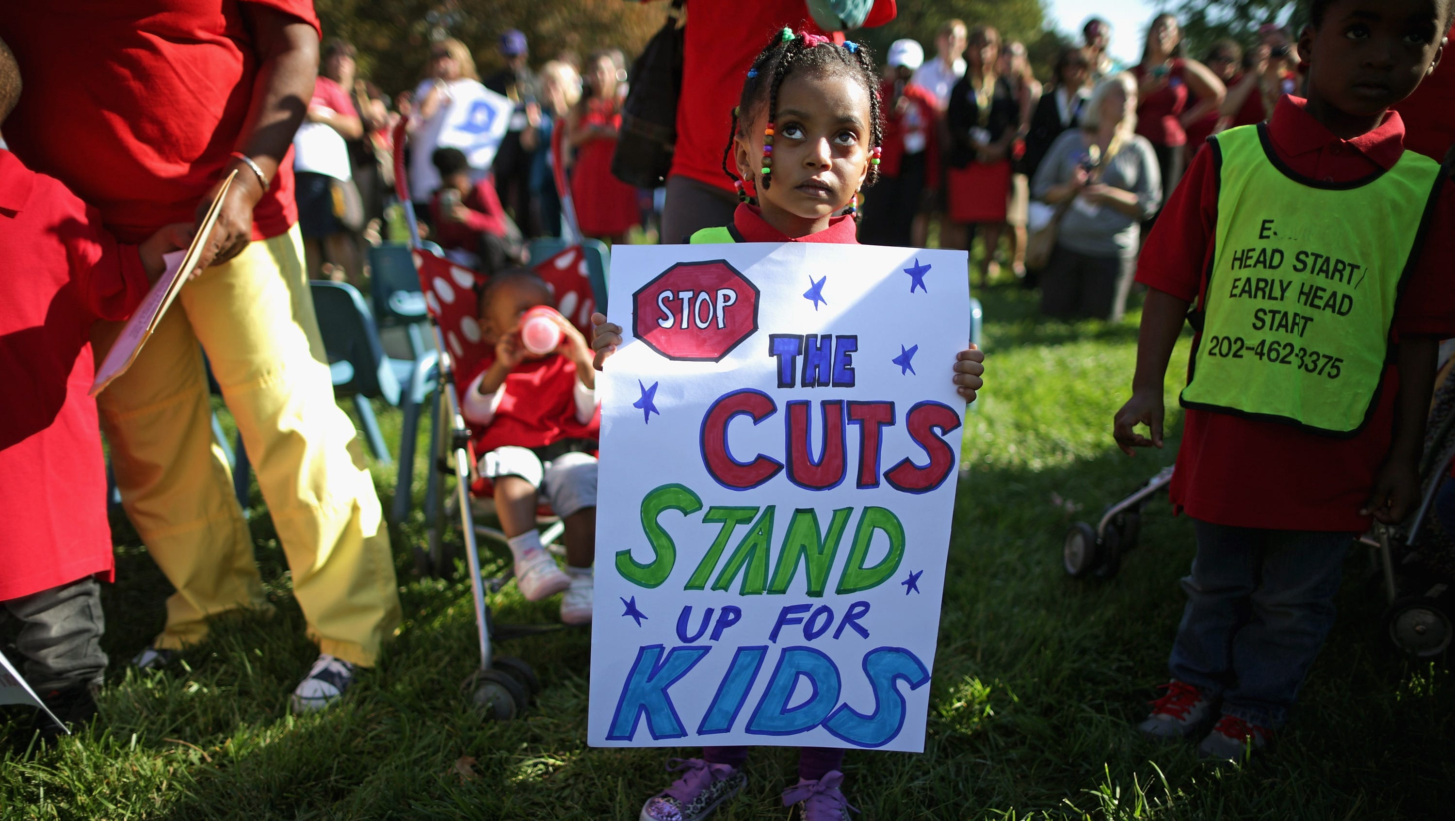 Kids feel pain of of government shutdown