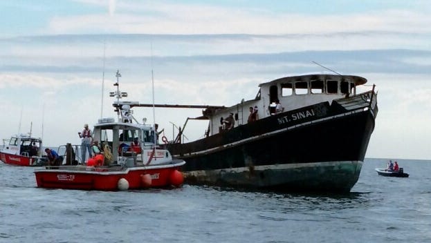 Mt. Sinai, 87-foot trawler, added to Manasquan Inlet Reef