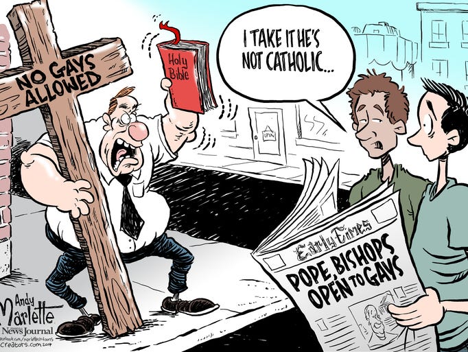 Andy Marlette skewers religion, politics and other sensitive topics