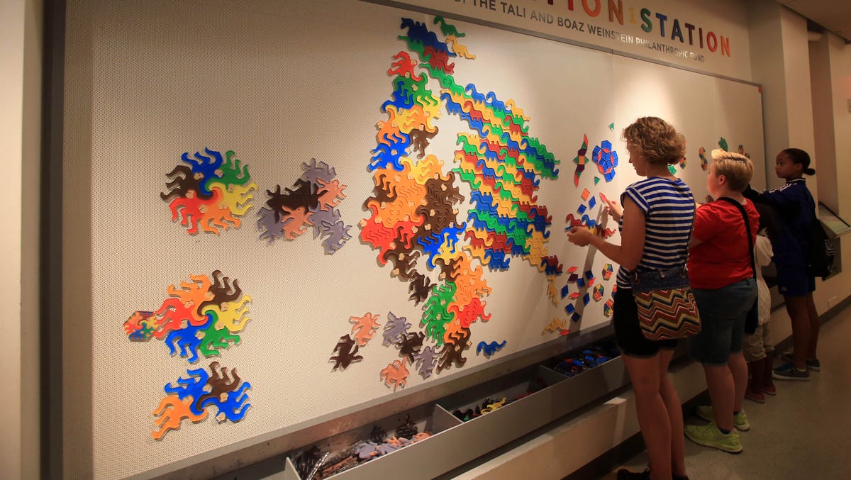 The National Museum of Mathematics in Manhattan