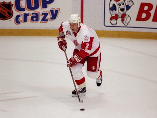 Red Wings’ Slava Fetisov prevailed in man vs. machine saga