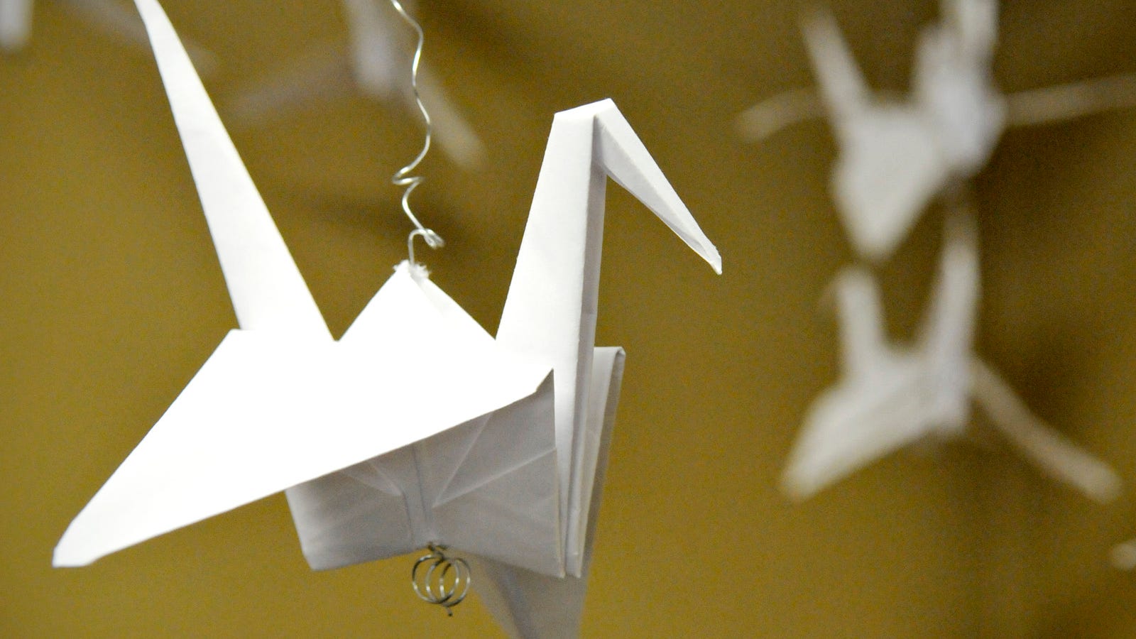 Paper crane project at St. Croix Hospice attracts many makers