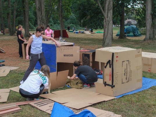 Homeless for a night: Lessons from Cardboard Box City