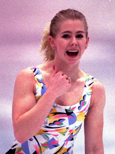 Tonya Harding through the years