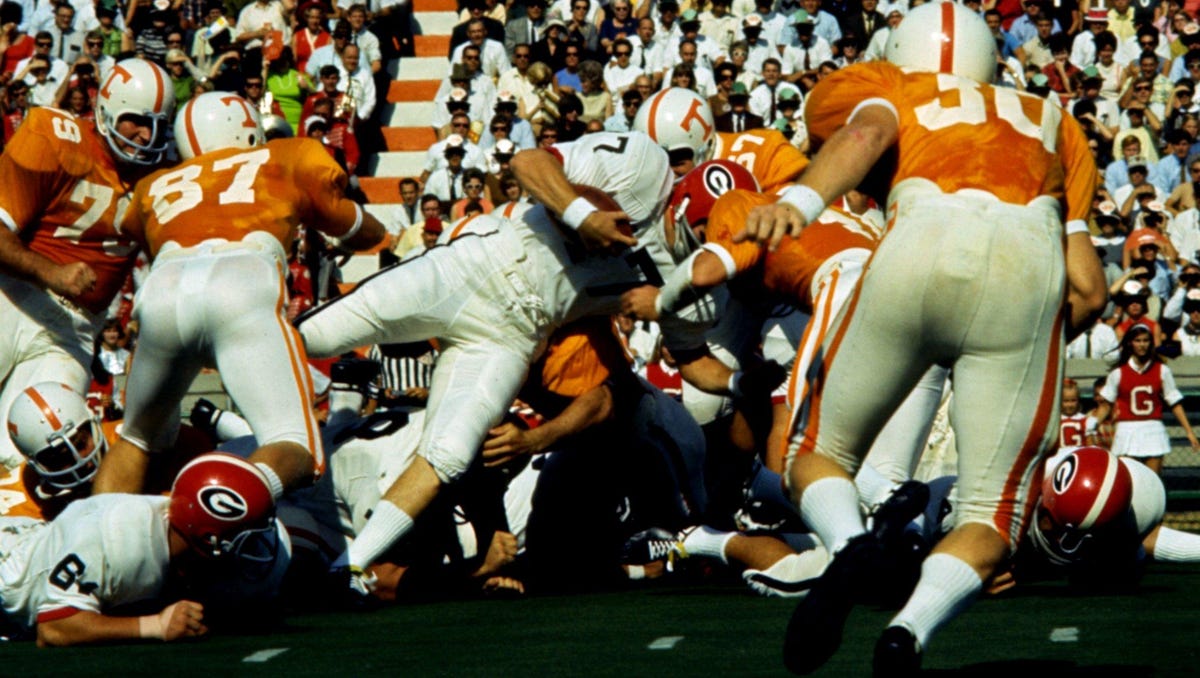 UT Vols vs. Georgia, Sept. 14, 1968